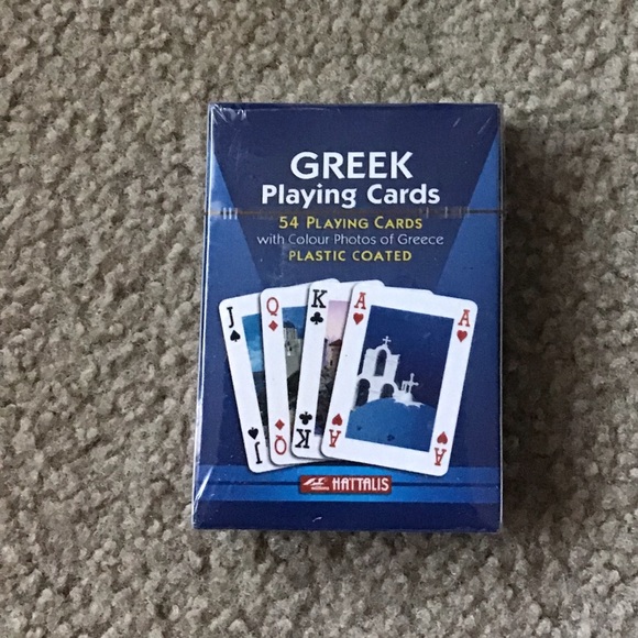 Other | Beautiful Greek Playing Cards | Poshmark